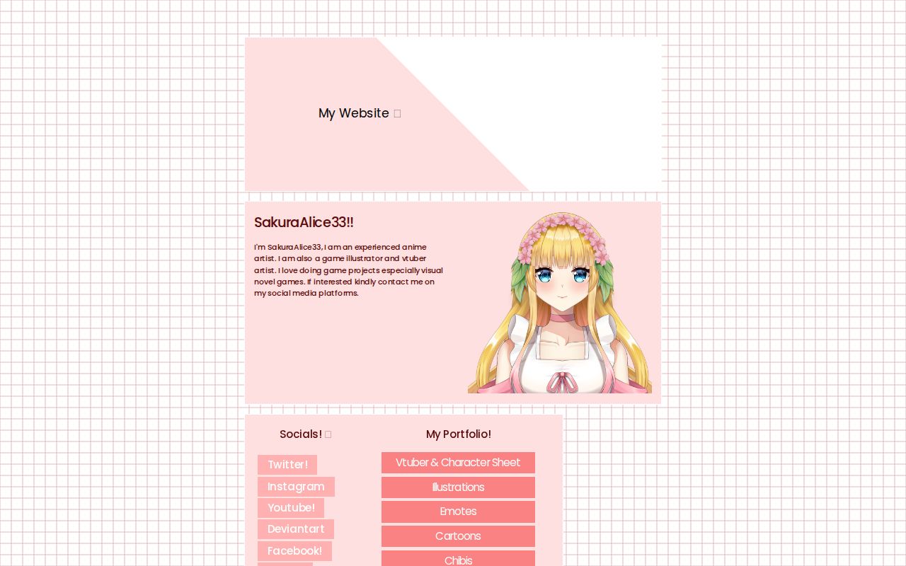 SakuraAlice33 Portfolio